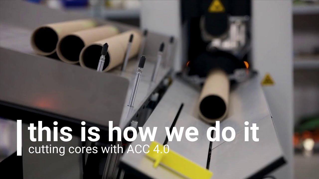 This is how we do it...cutting cores with ACC - YouTube