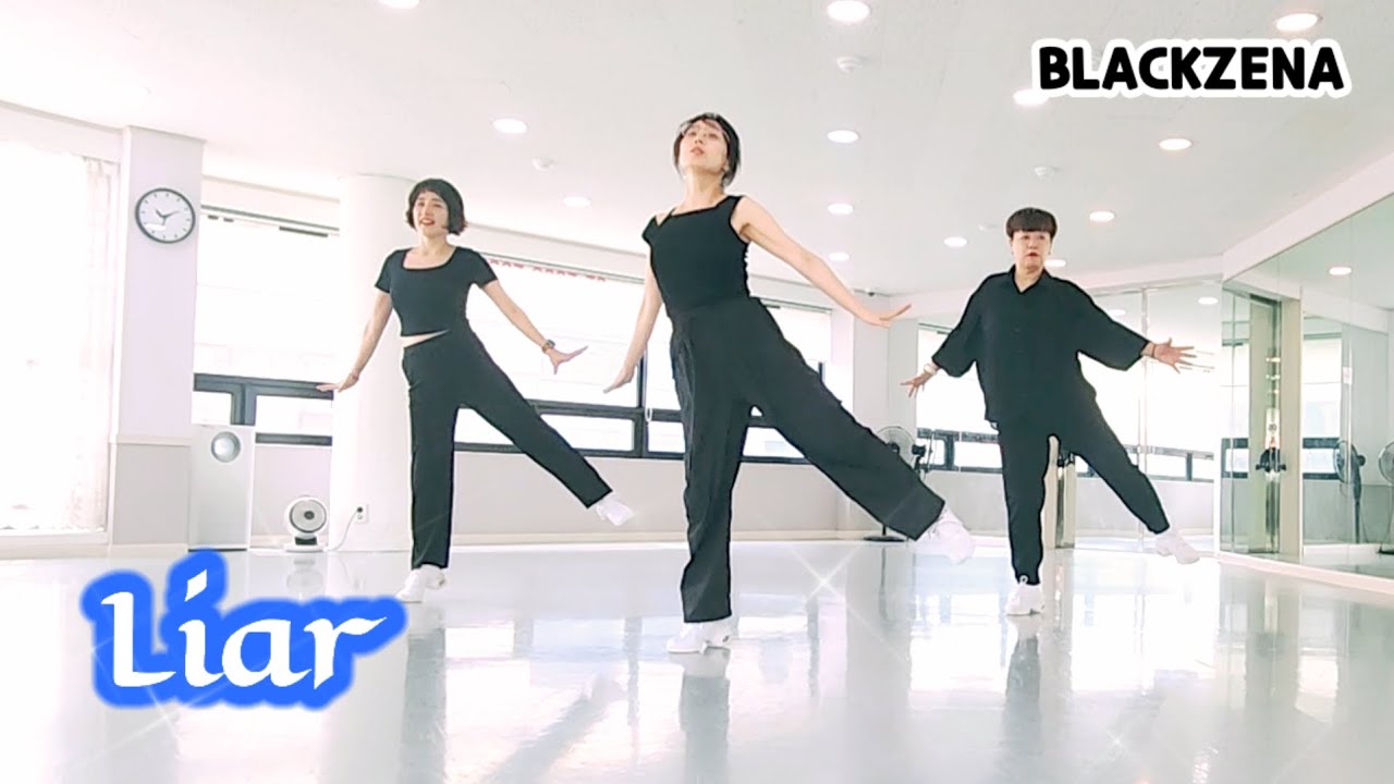 Liar Line Dance / 블랙제나 / Intermediate / Demo - YouTube