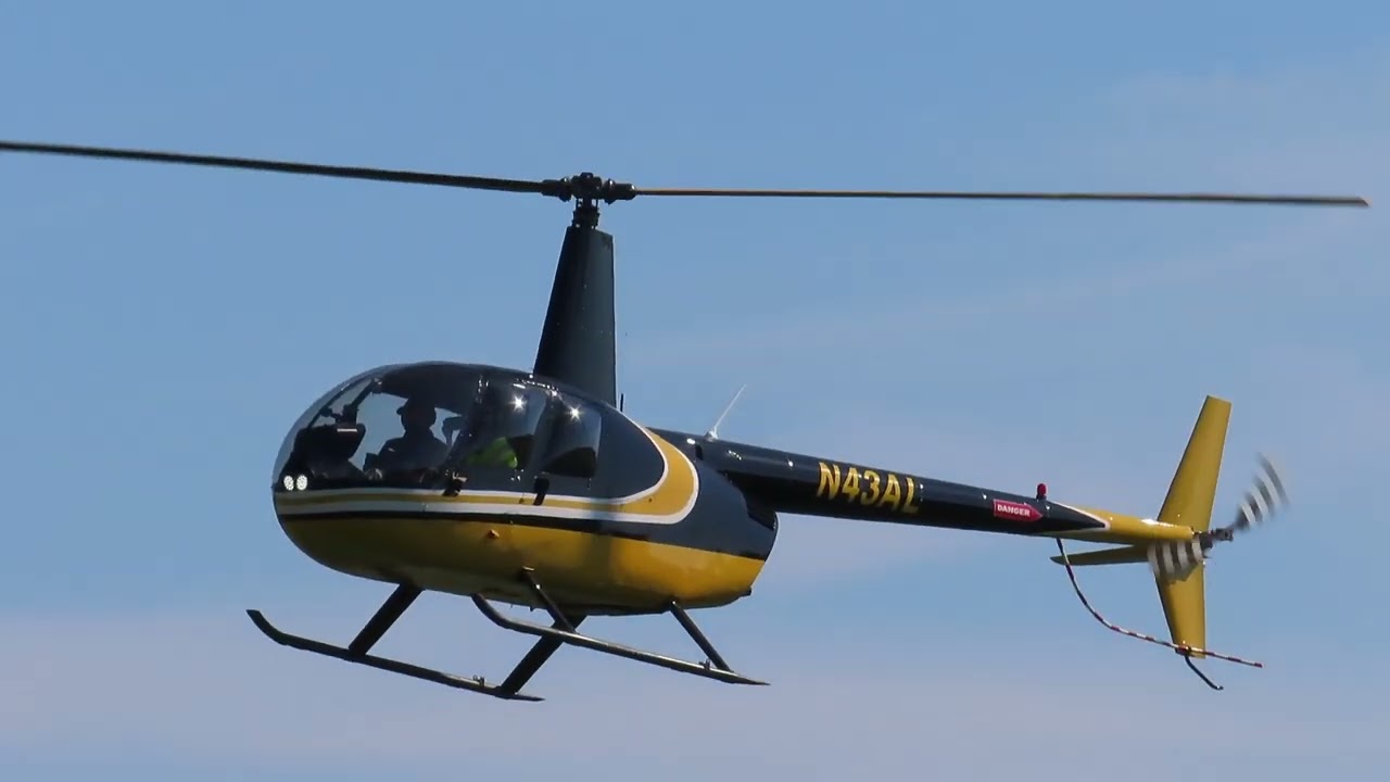 N43AL - Pittsburgh Heli's Landing - YouTube