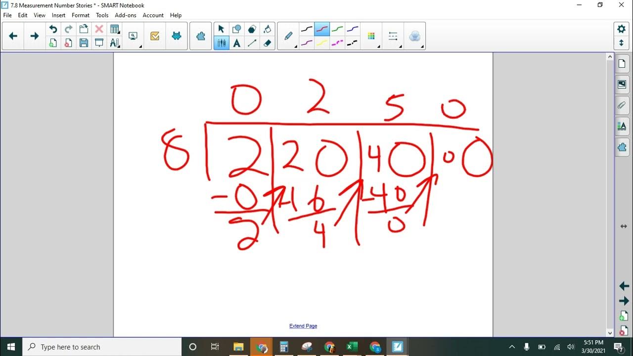 Lesson 7 8 Measurement Number Stories Grade 4 Everyday Math - YouTube