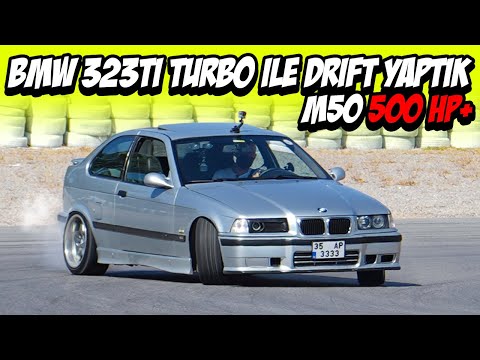 BMW E36 323Ti Turbo ile Drift Yaptık ve İnceledik / M50 500 HP için Gerekli Parçalar / Compact Kasa