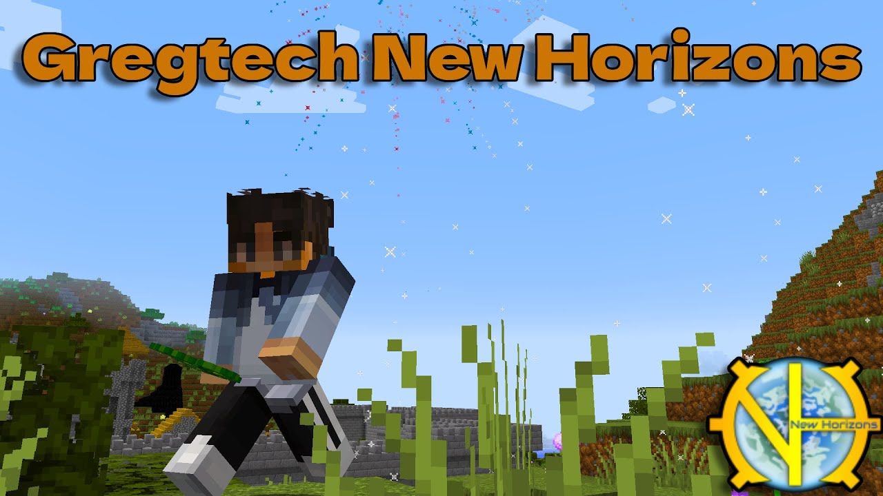 Gregtech New Horizons Guide E1: It All Begins With Punching Dirt! - YouTube