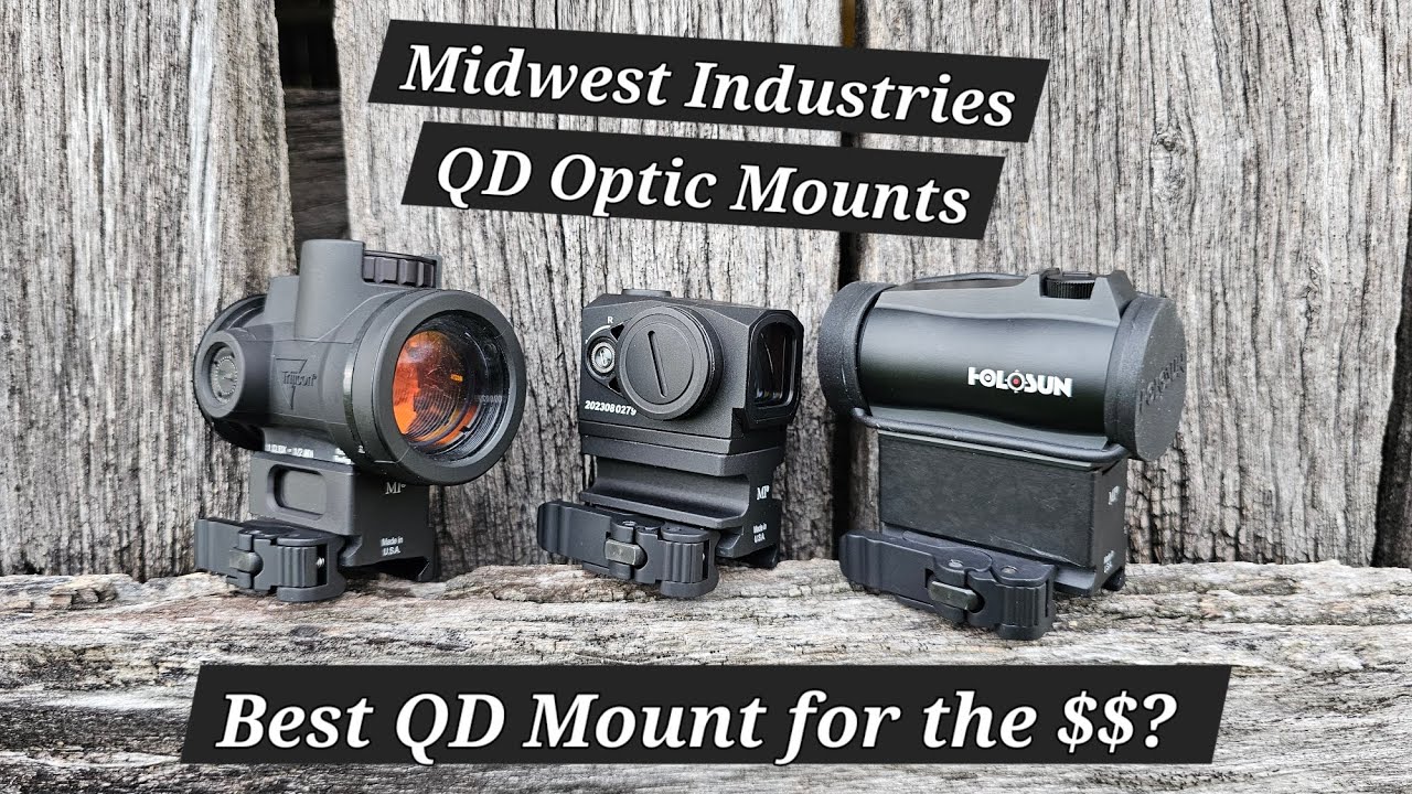 Midwest Industries QD Optic Mounts - Best QD Mount for the Money? - YouTube