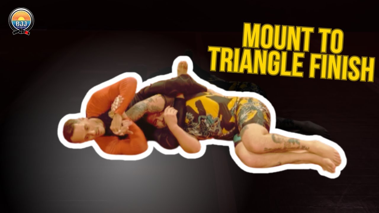 Americana from Mount to Reverse Triangle | BJJ for Breakfast - YouTube