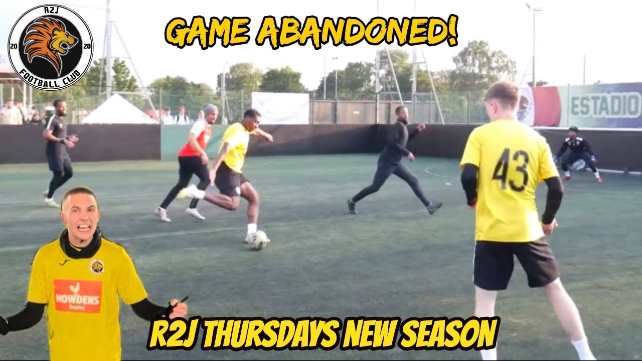Game Abandoned ! | First Game Of The New Season | R2J FC Thursdays ...