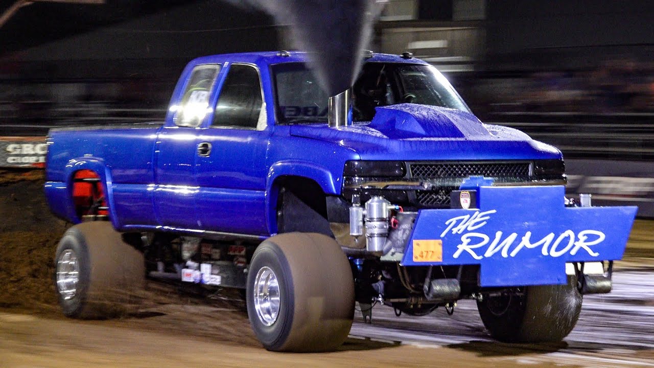 High Cetane Pro Stock Diesel Truck Pulling action from Horsepower In ...