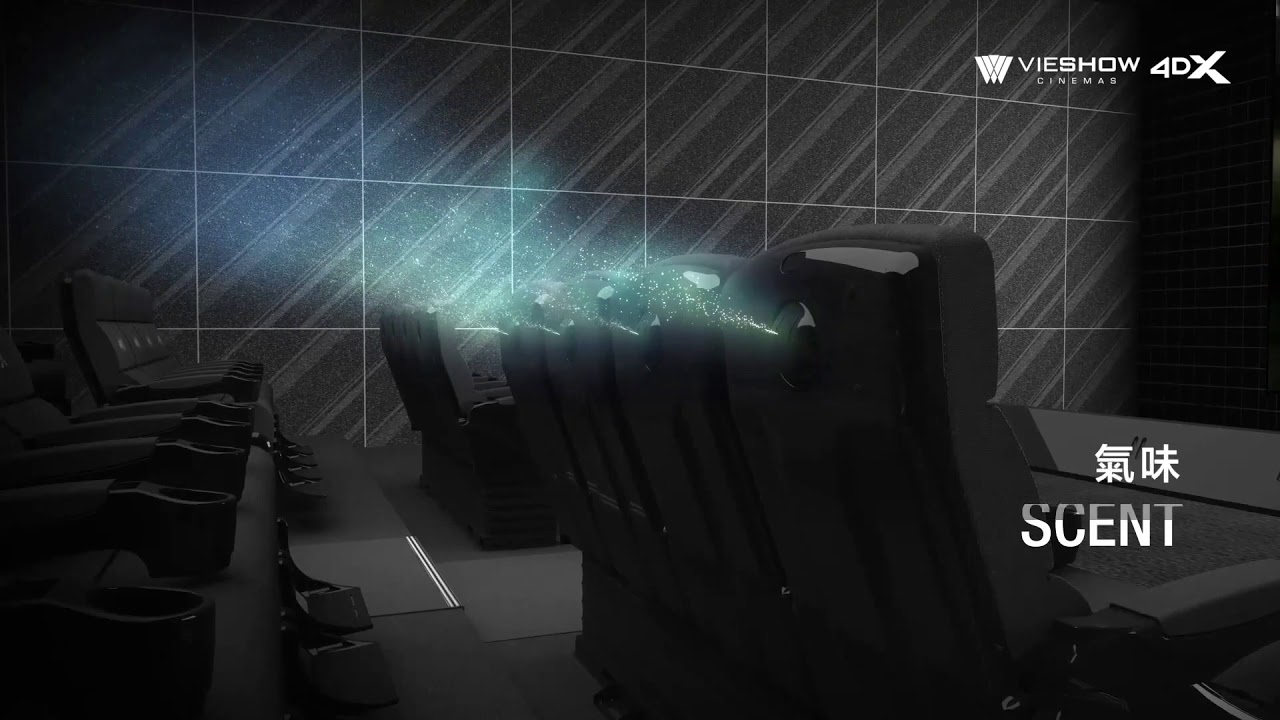 4DX特色－動態座椅、影廳環境特效 - YouTube