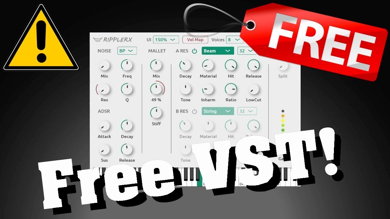 【New Free VST!】Amazing! Chromaphone Alternative Physical Modeling Synth ...