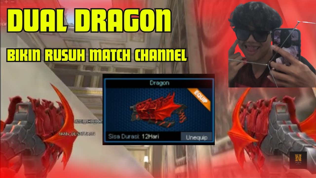 NGERUSUH DI MATCH CHANNEL PAKE DRAGON!!! // Point Blank Zepetto ...