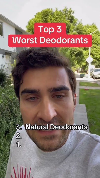 Top 3 Worst Deodorants - YouTube