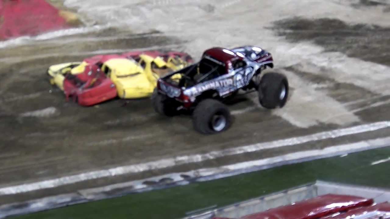 35. Monster Jam Jacksonville 2012 - Raminator (Mark Hall) - YouTube