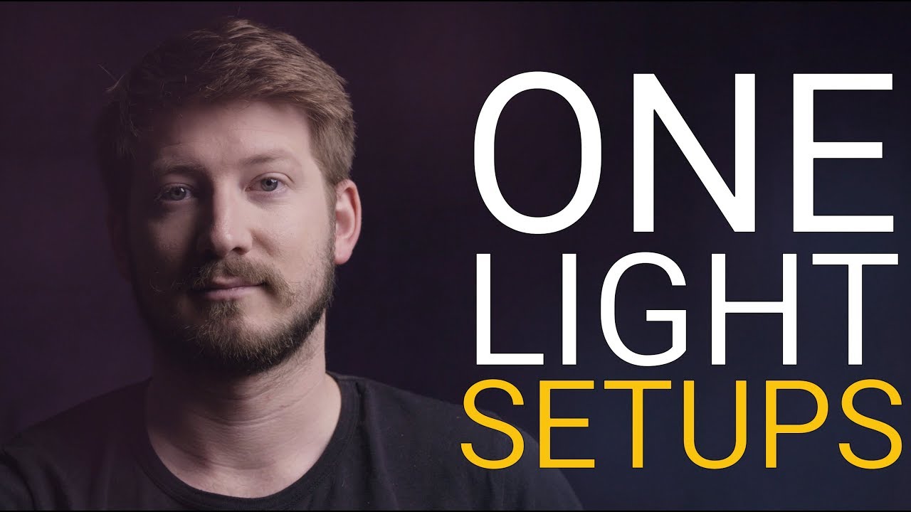 5 Ways to Use One Light - YouTube