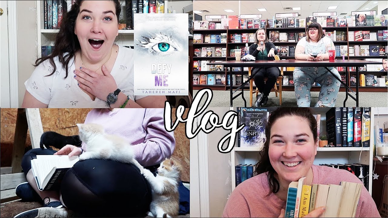 meeting kiersten white & reacting to the defy me cover! - YouTube