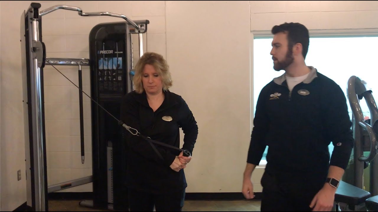 Exercise of the Week – Rotational Wood Chop - YouTube