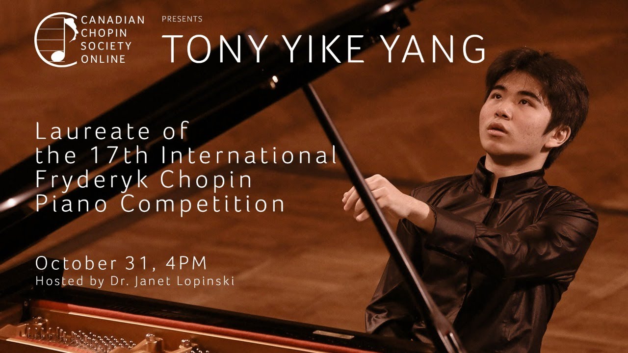 Canadian Chopin Society Online presents: Tony Yike Yang - YouTube