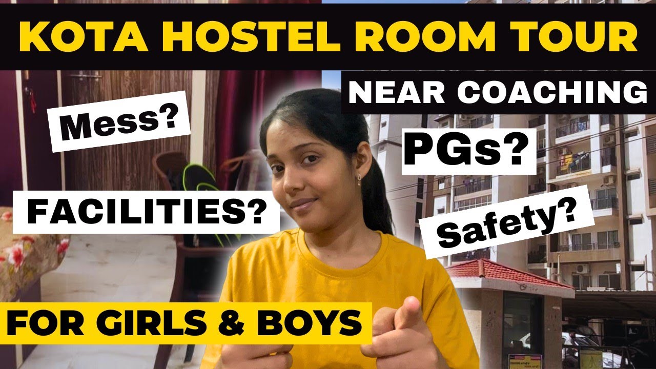 Kota Hostel all details || For girls & boys || Girls safety?? #neet # ...