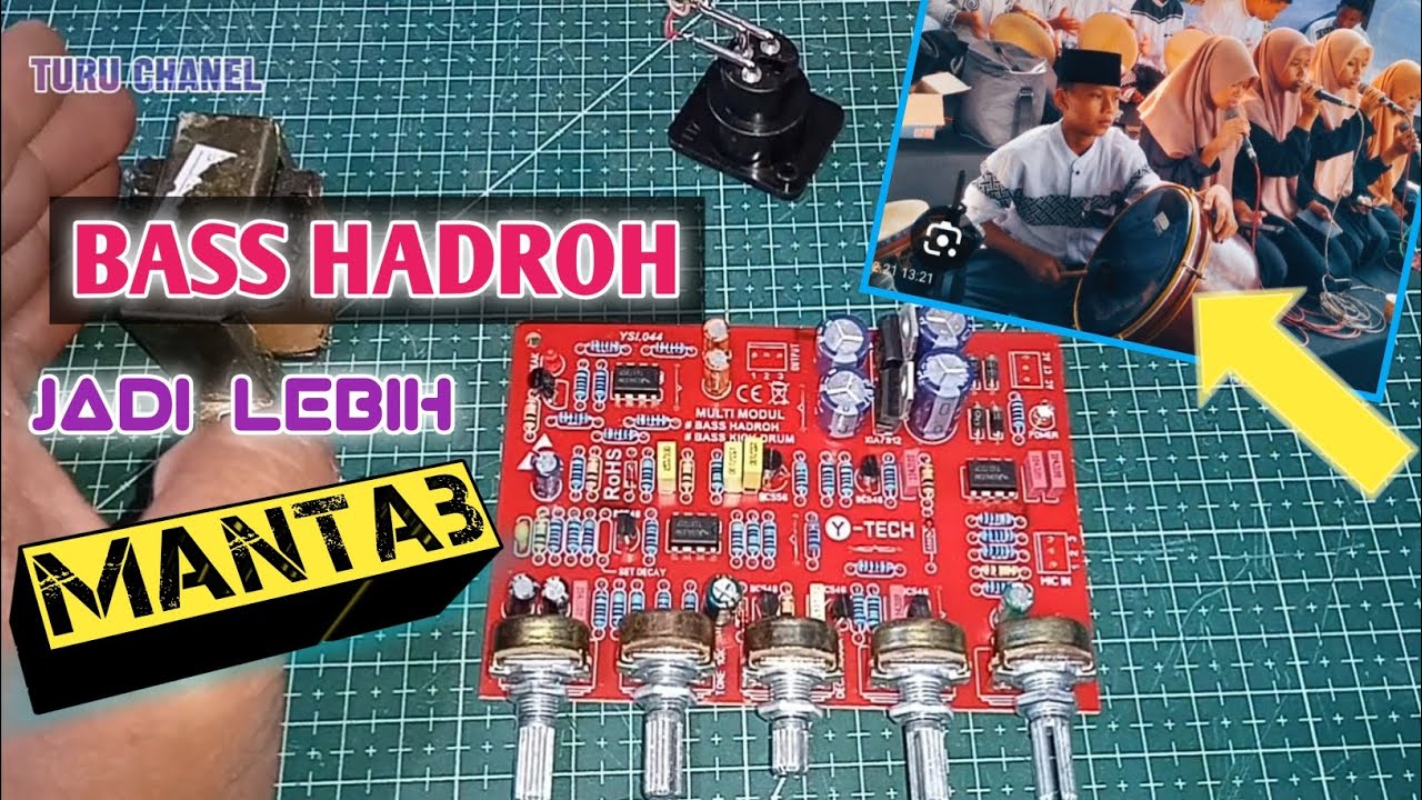 Cara Merakit MODUL BASS HADROH / KICK DRUM - YouTube