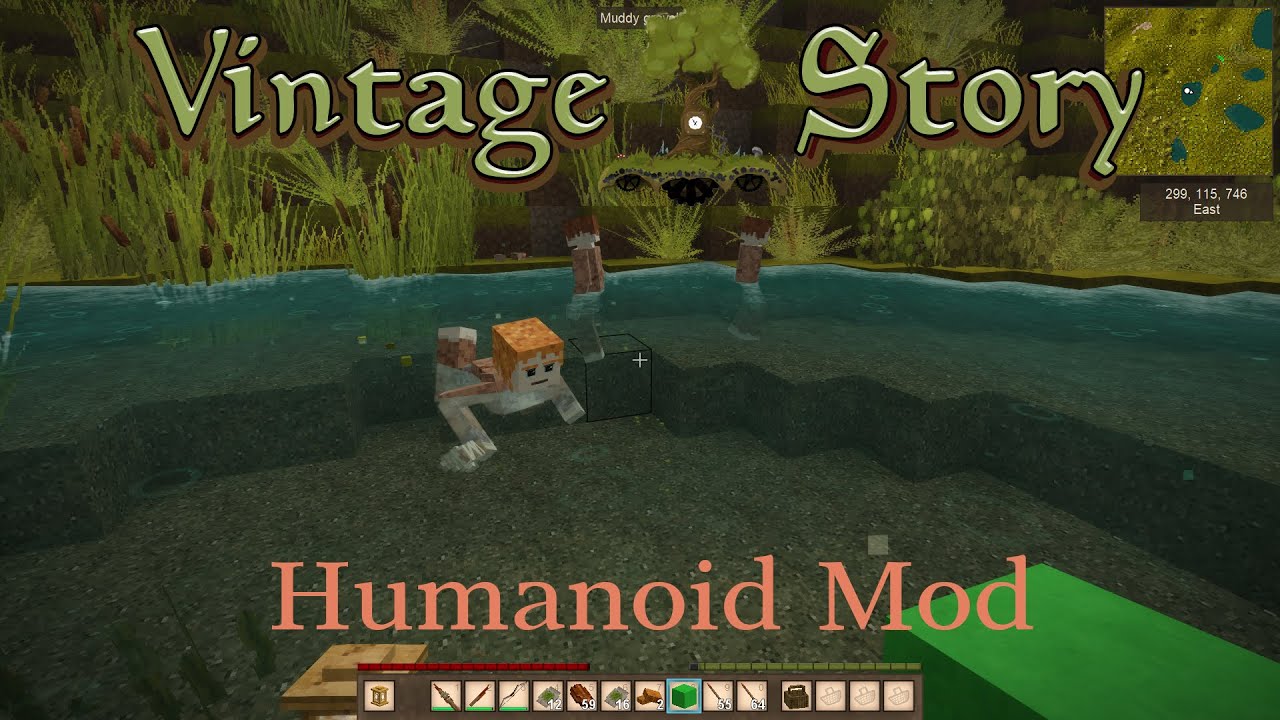 Vintage Story | HUMANOID CREATURE (scatter survivors) | Mod Showcase [1.18.6] - YouTube