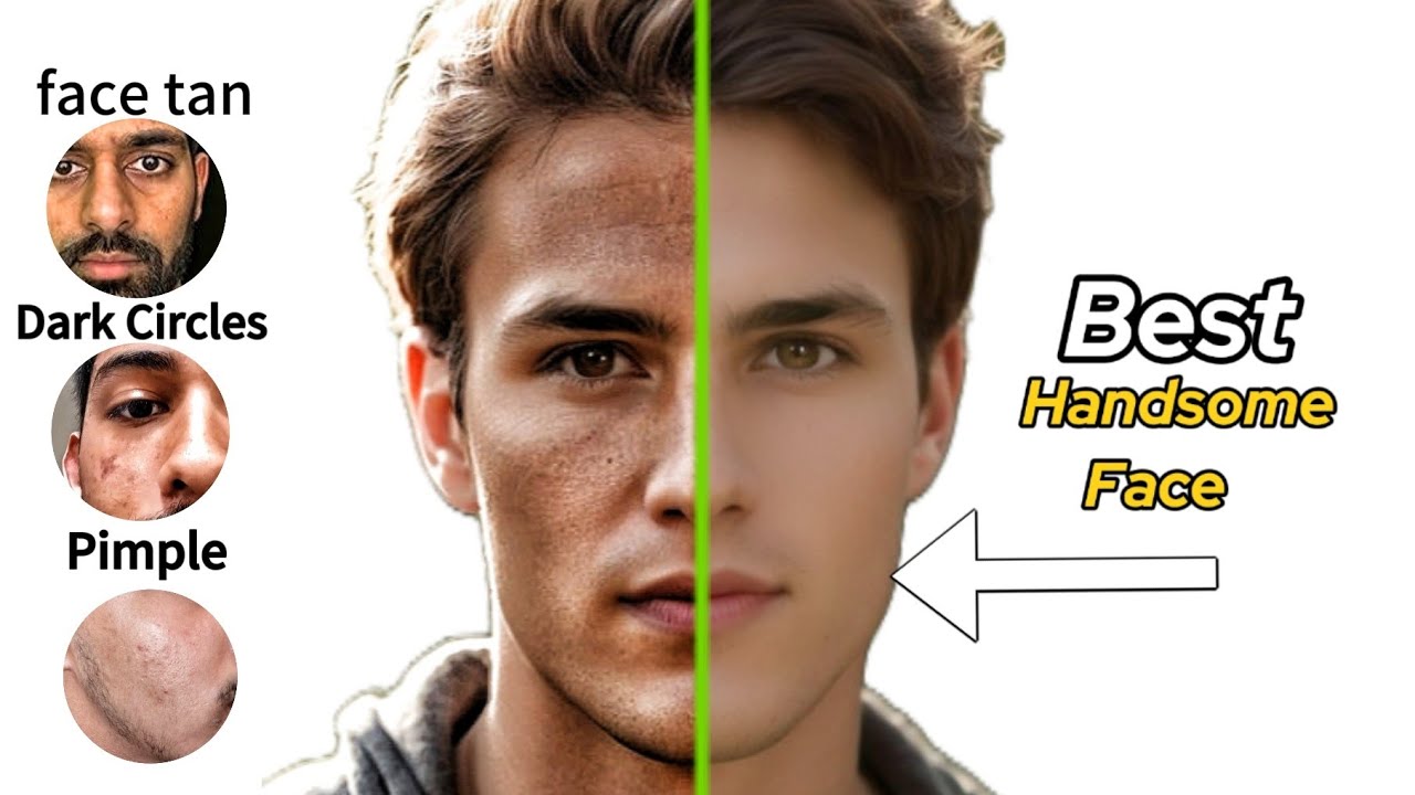 Best Handsome Face Tips. How To be 100% Attractive Face - YouTube