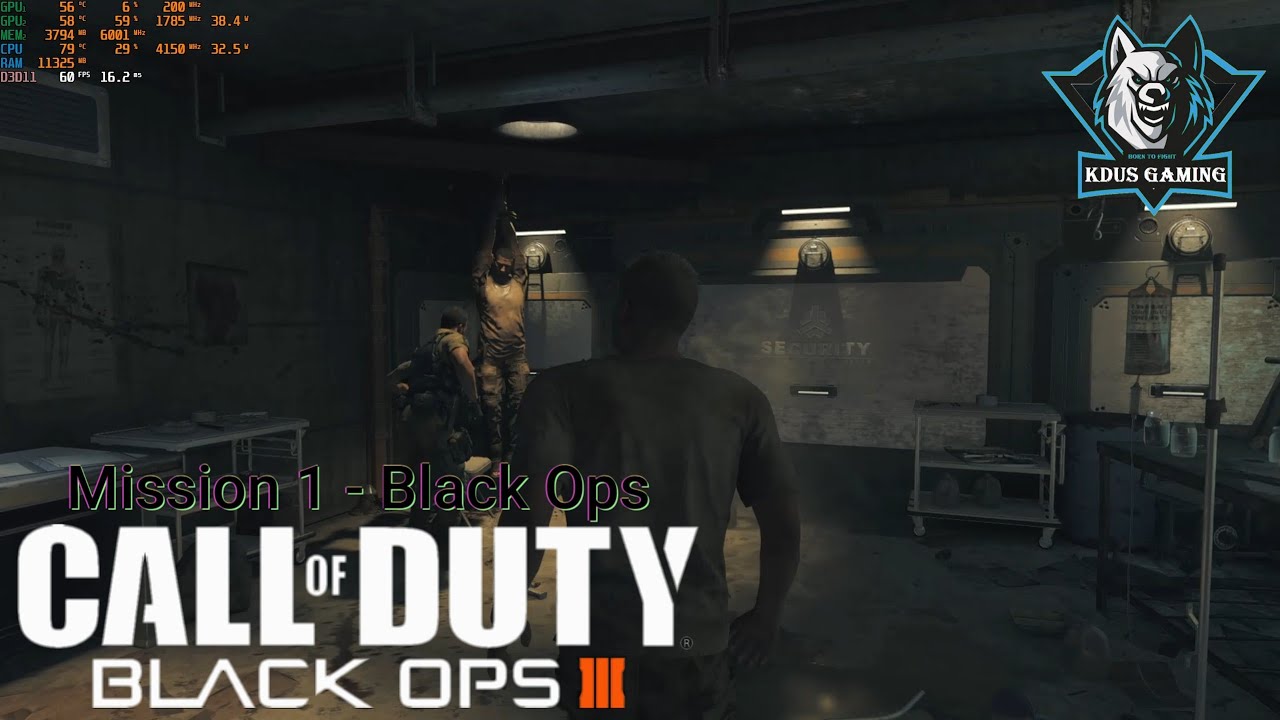 Call of Duty Black Ops 3 Mission 1 - Black Ops | Call of Duty Full Game ...