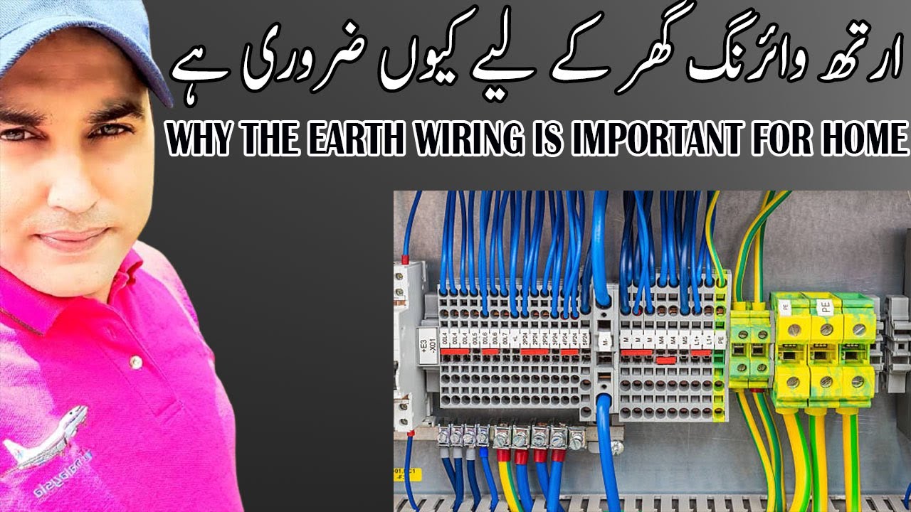 How to install Earth wiring for home || Earthing rod installation ...