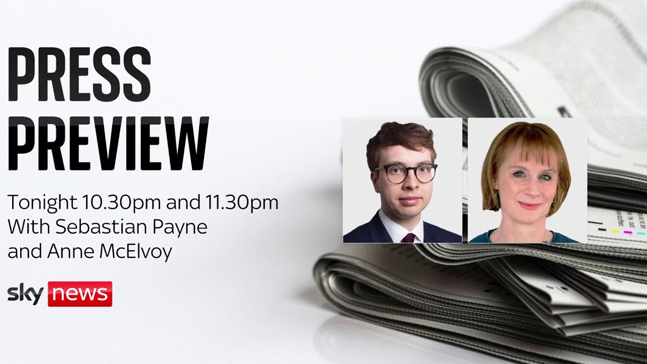 Press Preview - a first look at Monday's headlines - YouTube