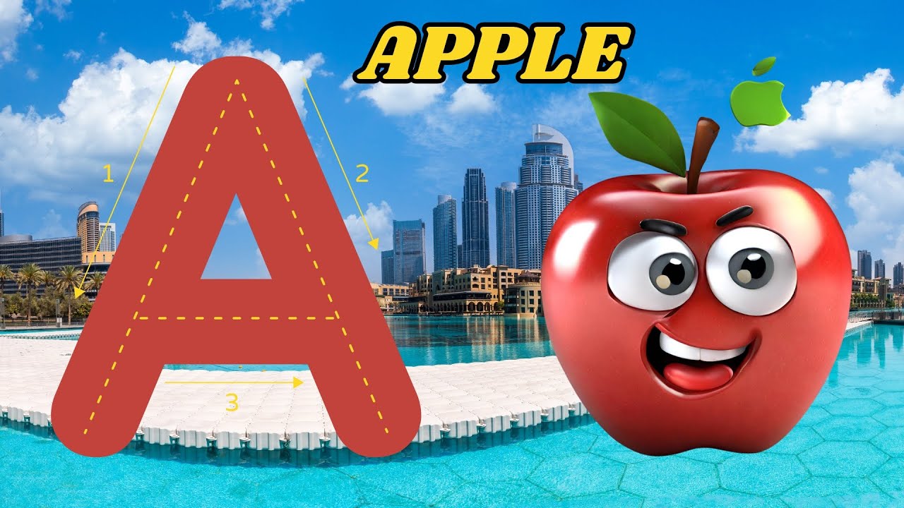 English alphabet |Learn Alphabet A to Z | ABC Preschool Book Learning A ...