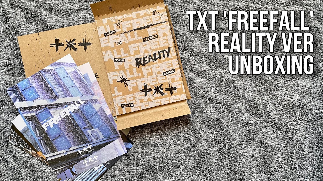 TXT 'THE NAME CHAPTER: FREEFALL' Reality ver. | Unboxing | Обзор ...
