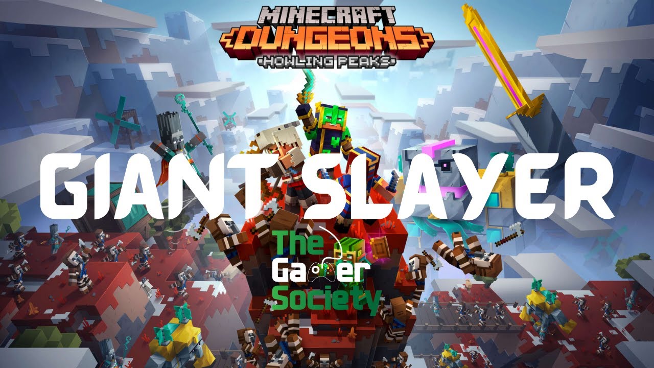 MINECRAFT DUNGEONS: HOWLING PEAKS - GIANT SLAYER - DEFEAT RAVAGER ...