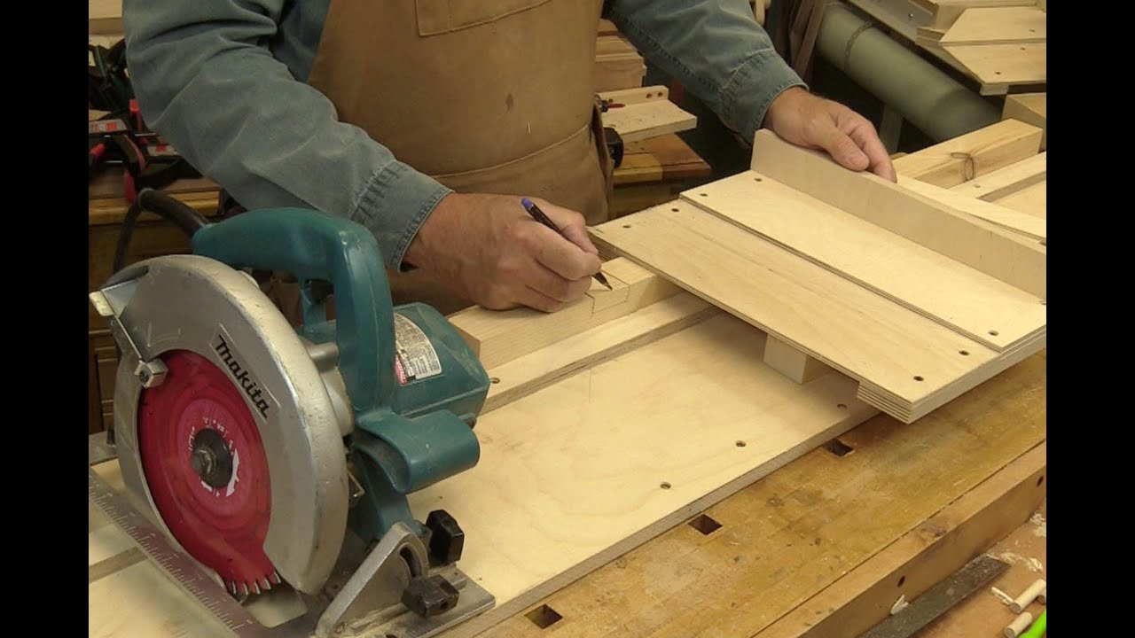 Présentation du projet - Guides à onglets pour scie ronde - YouTube