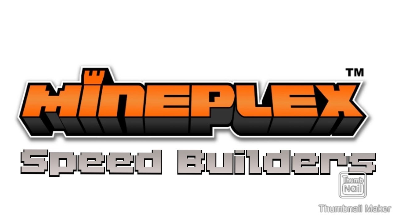 Minecraft Mineplex Speed Builders Gameplay - YouTube