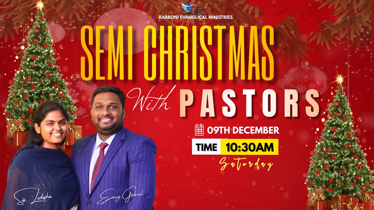 Semi Christmas 2023 with Pastor ll 9th Dec 2023 ll - YouTube