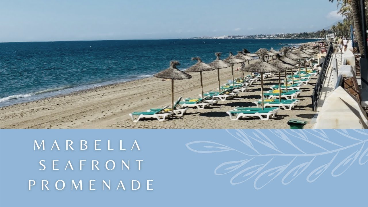 Marbella Seafront Promenade|| Captivating Marbella (October2020) - YouTube