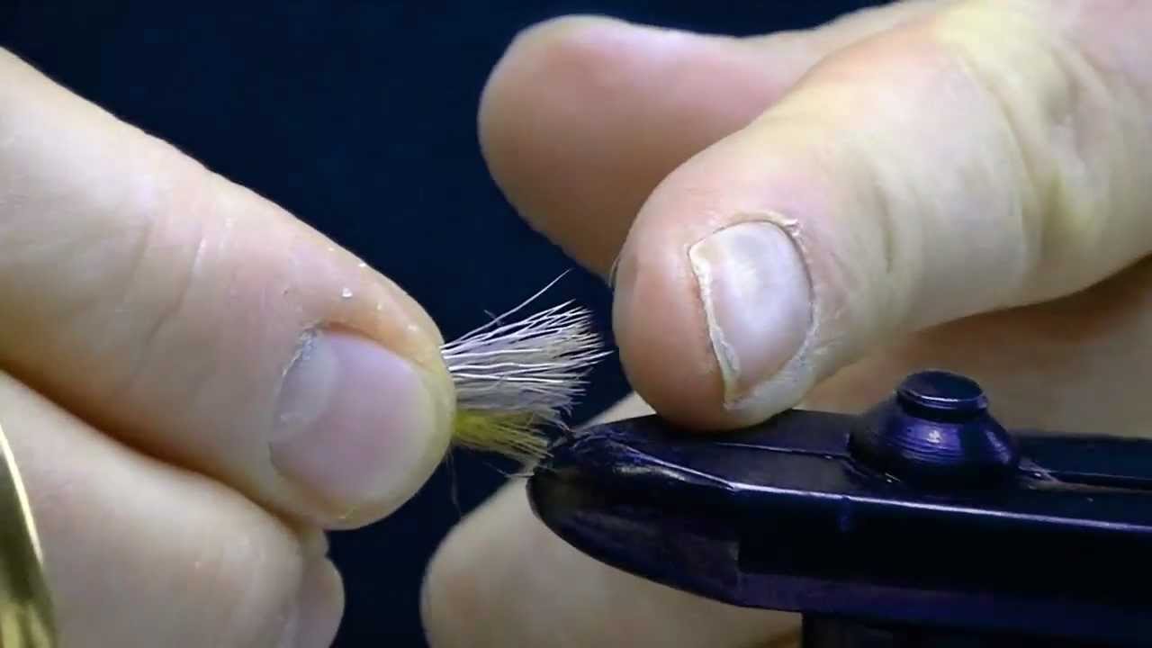 CDC Elk Caddis Fly Tying - YouTube