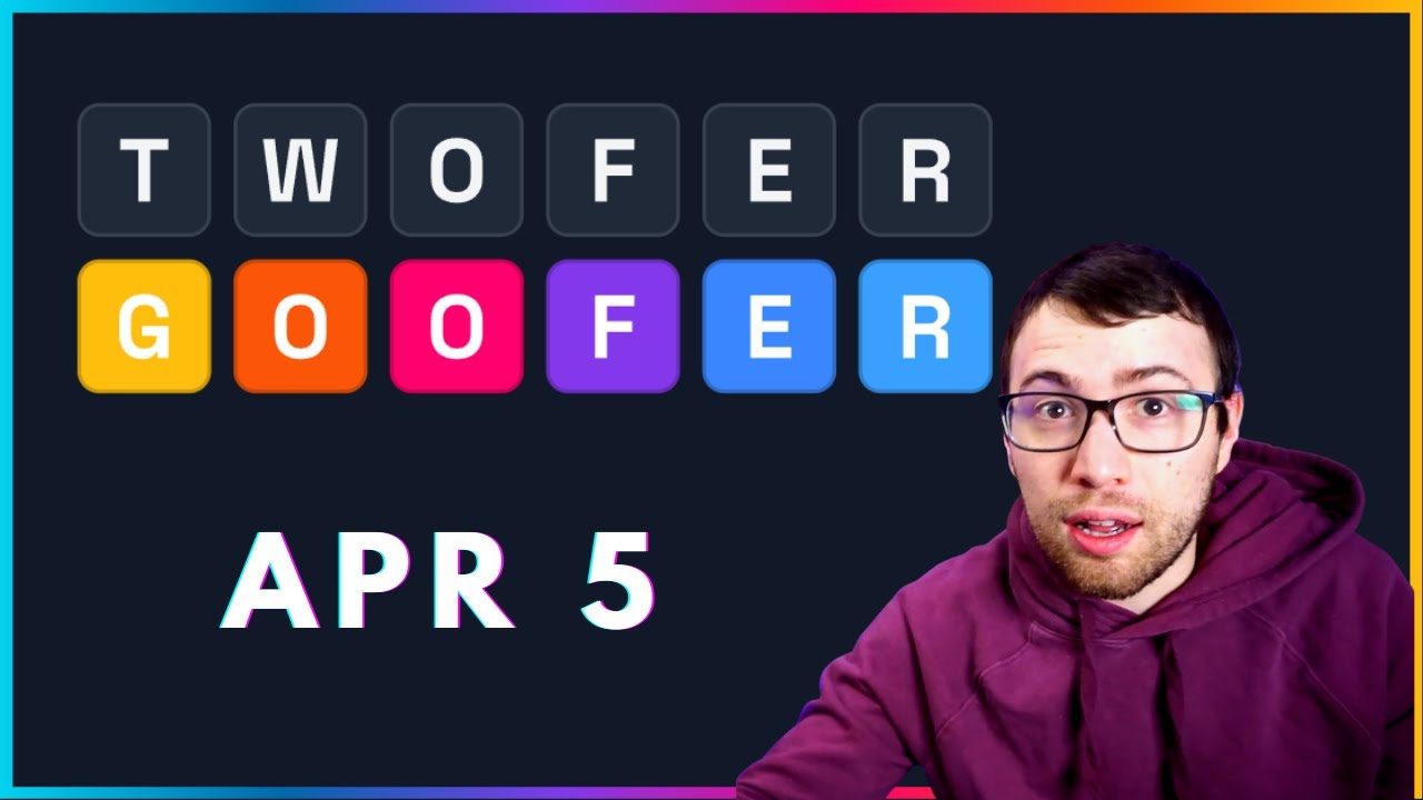 Twofer Goofer - April 5 - YouTube