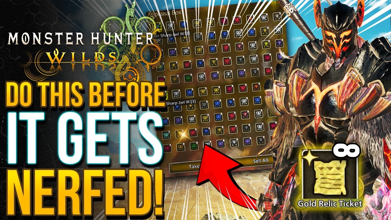 (FIX) Monster Hunter Wilds - Insane New 750 Decorations/HR Farm Method ...