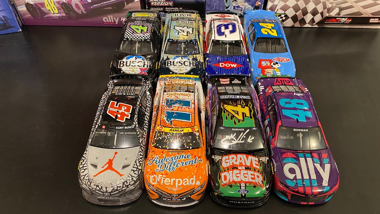 12 Days of Diecast Day 11- One Time Paint schemes - YouTube