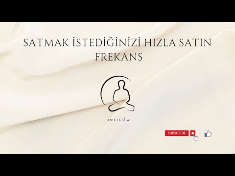 Satmak istediğini hızla satman için frekans