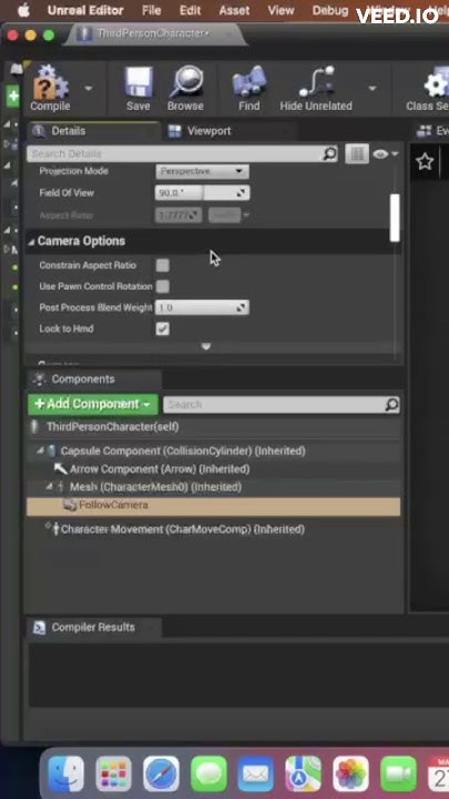 How To Make A True First Person Camera In Under 40 Seconds! | UE4 & UE5 #tutorial #shorts # ...