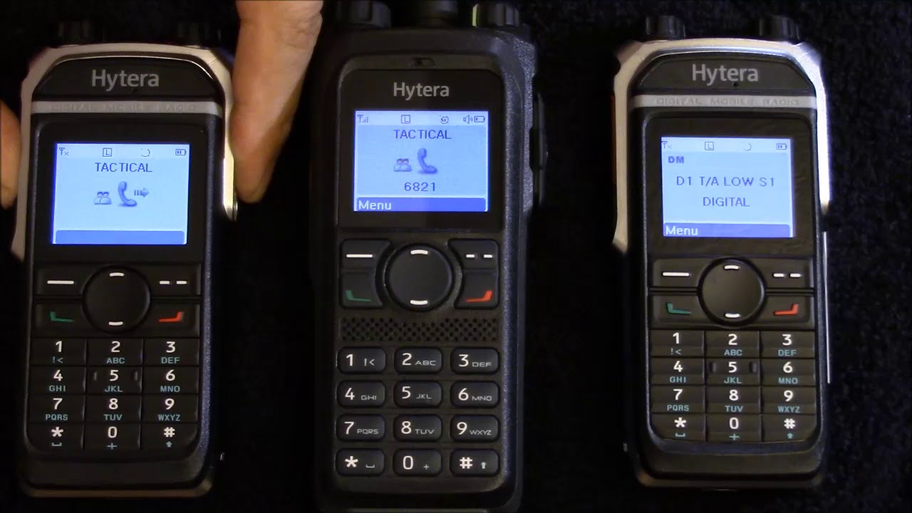 Hytera PD982 single frequency repeater - YouTube