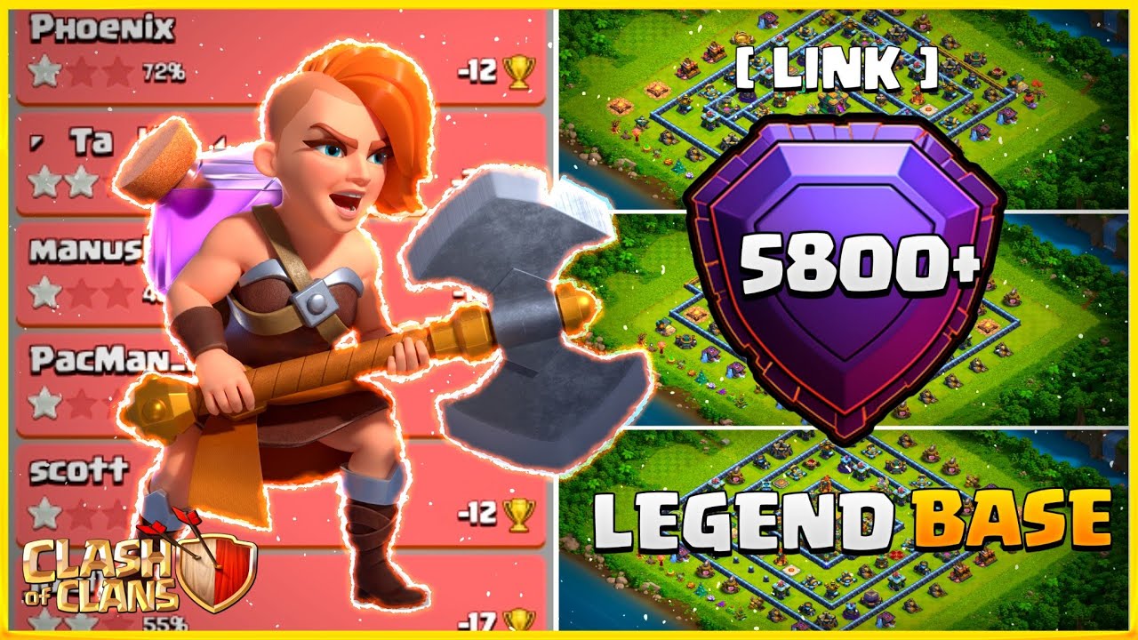 Top 5 Pro Th14 Anti 2 Star Legend Ring Bases | Unbeatable Th14 Bases ...