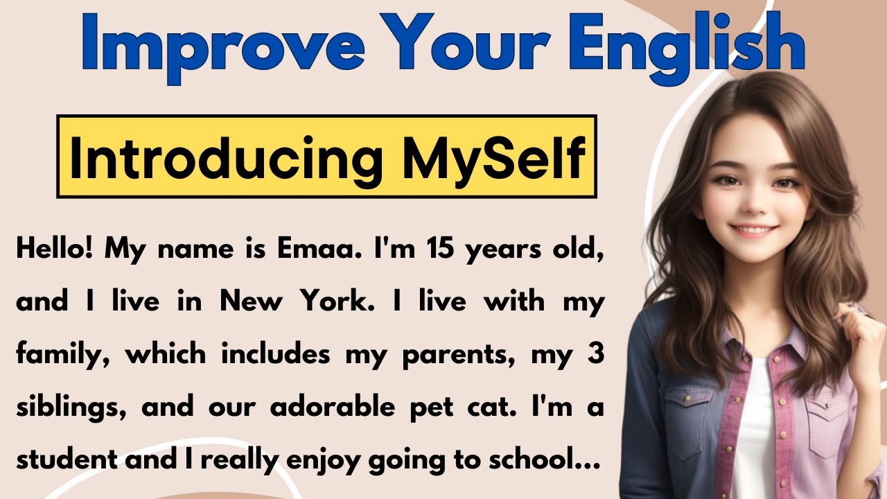Introducing My Self | Improve Your English | English Speaking And ...