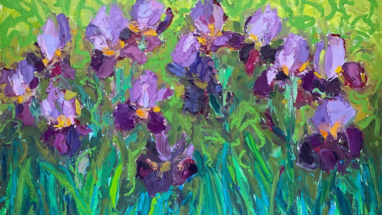Art Demo: Expressive and Efficient Oils - YouTube
