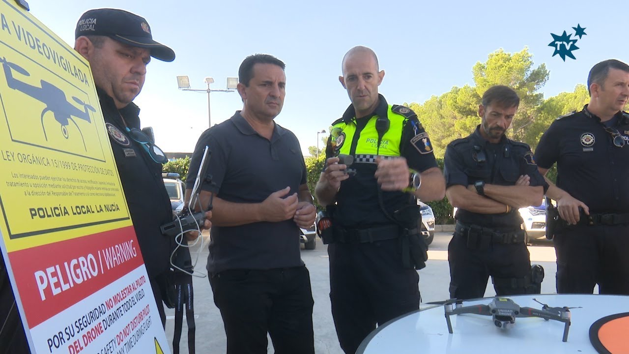 La Policía de La Nucía adquiere un “Dron” para seguridad y emergencias ...