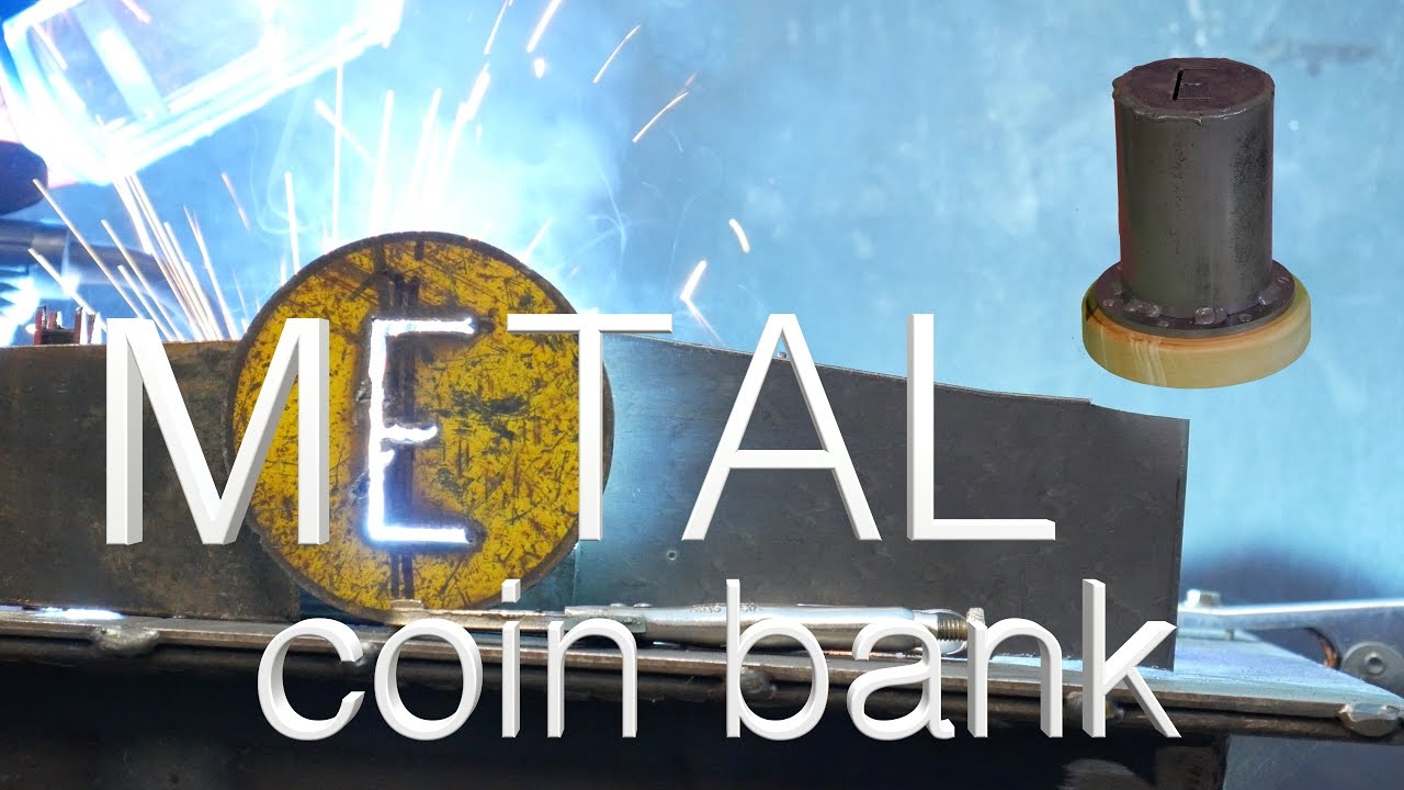 Metal Coin Bank - YouTube