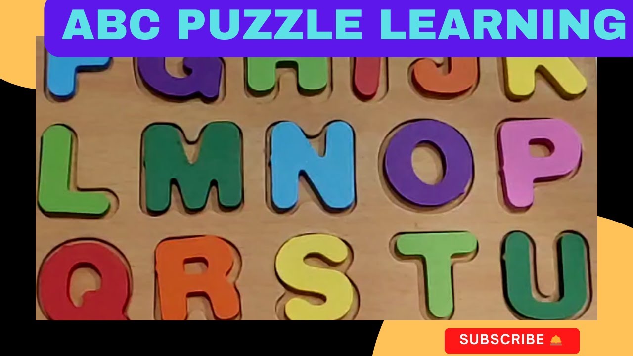 Learn Alphabets Phonics with Puzzles|KidzLearningParadise|ABC Puzzle ...