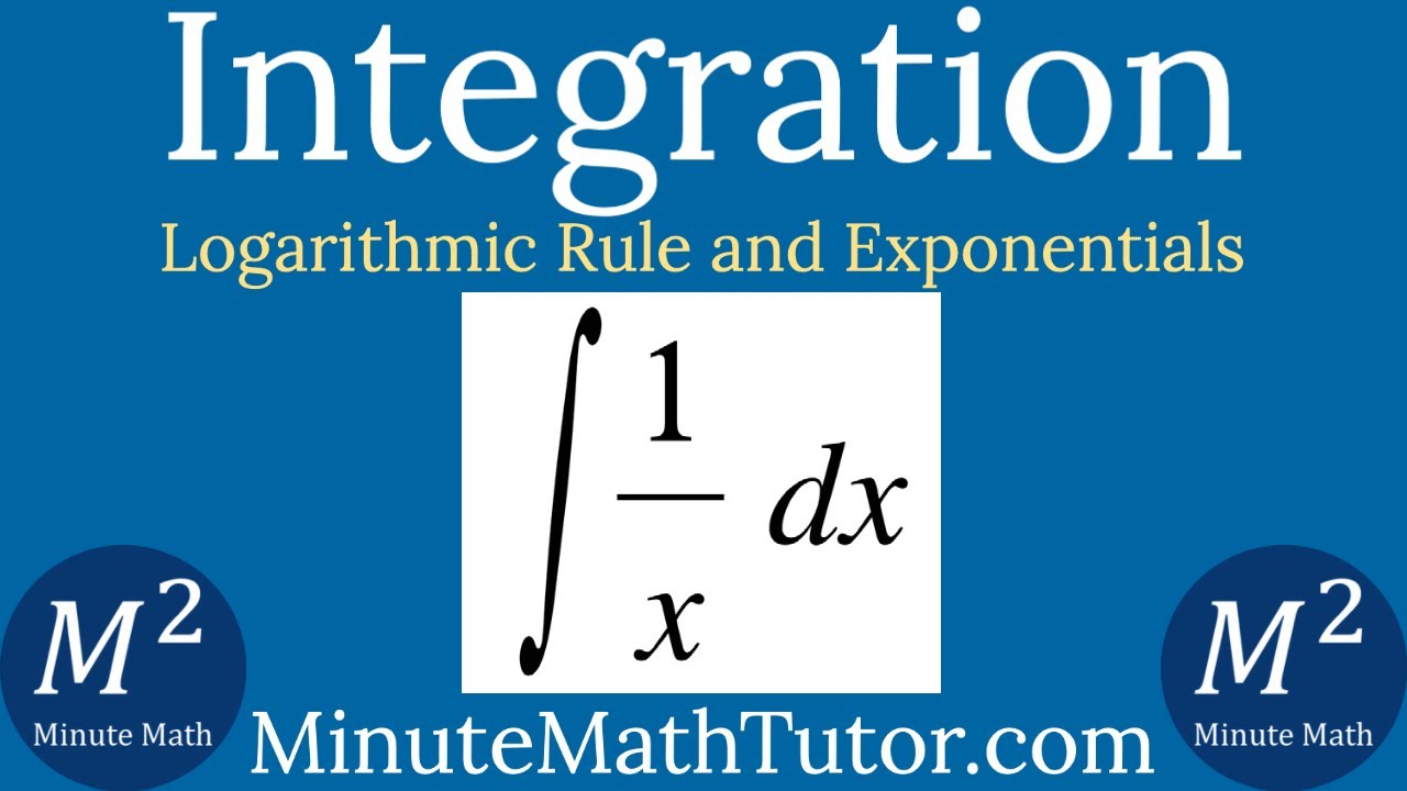 ∫1/x dx | Evaluate the Indefinite Integral | Worked out Solution - YouTube