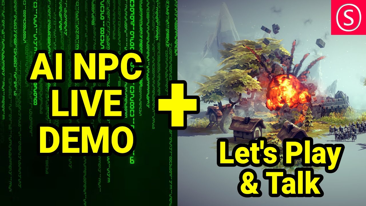 AI NPC Live Demo + Let's PLay and Talk - Live Stream - YouTube
