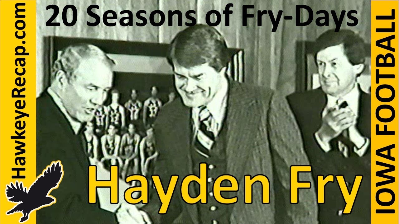 Hayden Fry and Iowa Hawkeye Highlights: Celebrating 20 Seasons of Fry ...