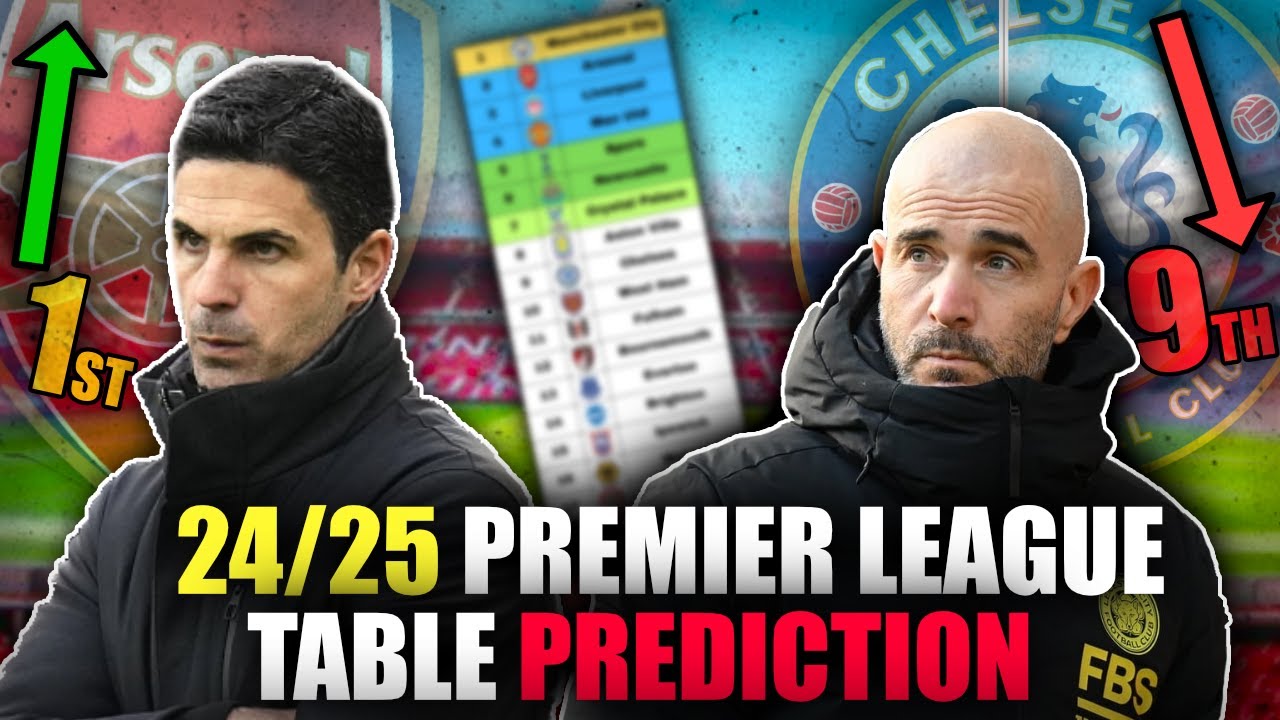 Premier League Table Prediction 2024/25 - YouTube